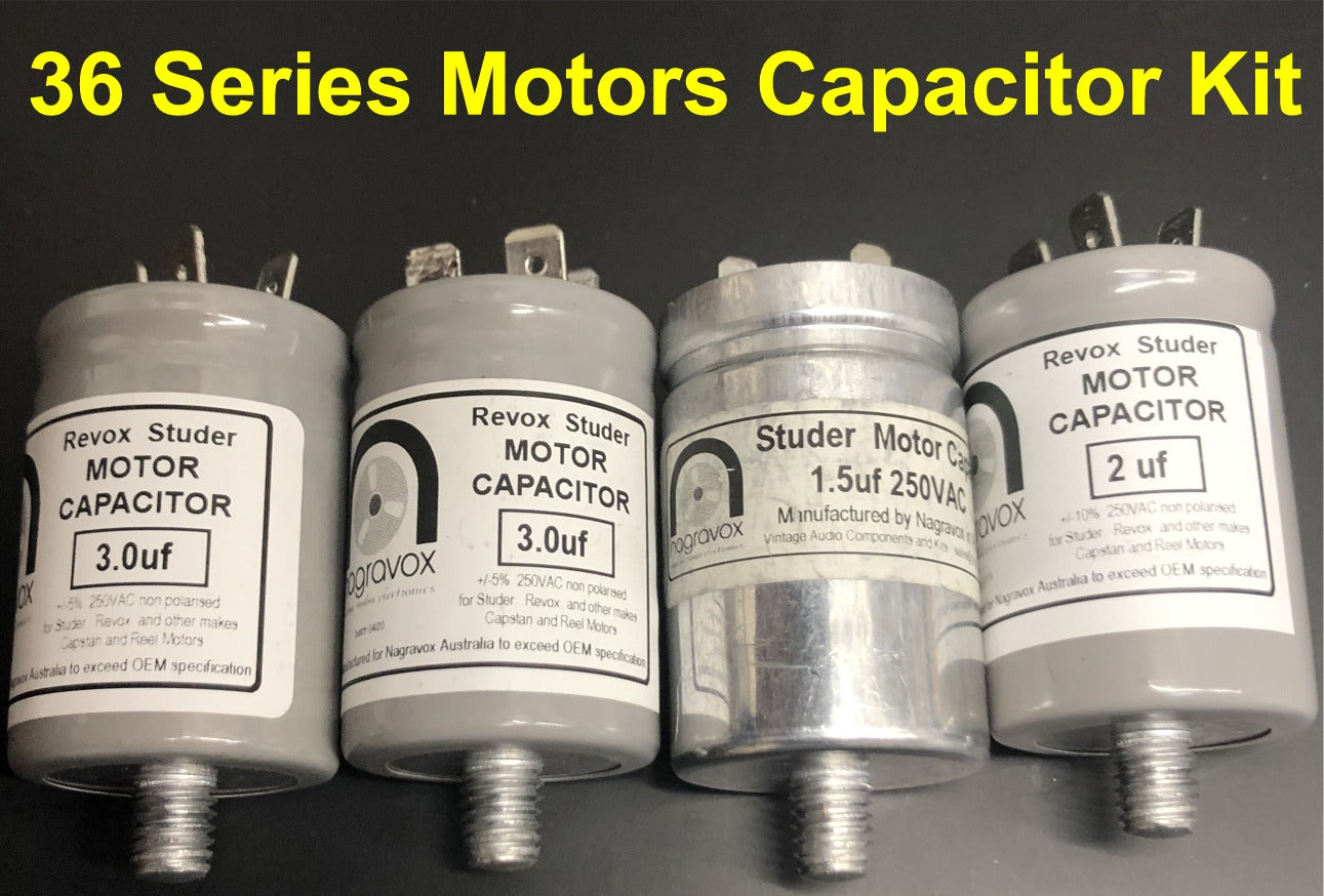 36 Series Motors Capacitor Kit | Nagravox