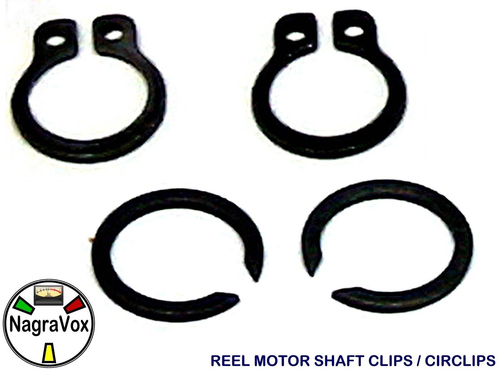 Tape Reel Motor Circlips for Revox & Studer | Nagravox